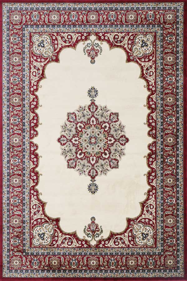 Traditional Classica Designer Rug (5771 Cream) – Persian Rug Gallery