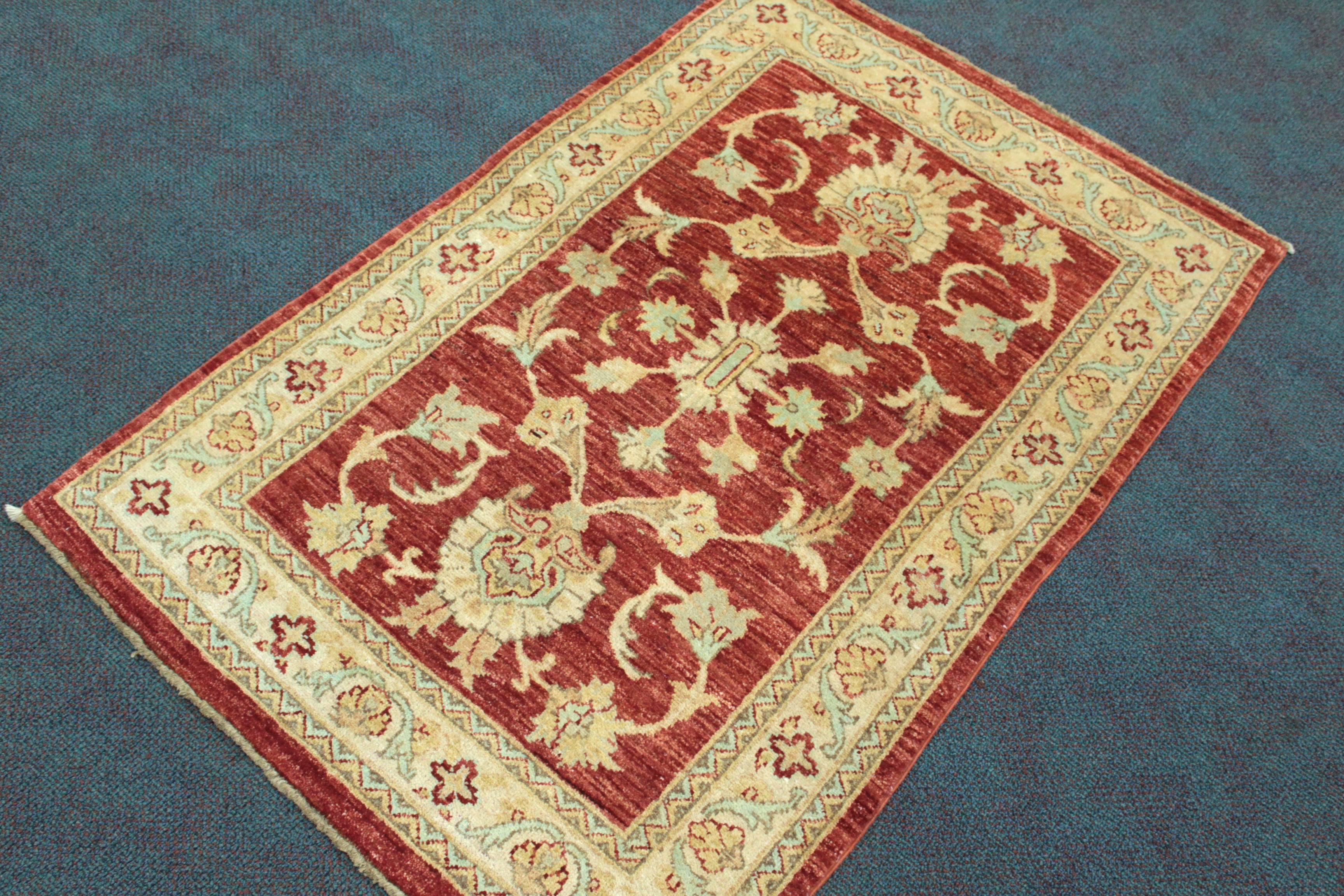 Chobi Hand-Knotted Oriental Persian Rug - Wool - 142 cm x 93 cm ...
